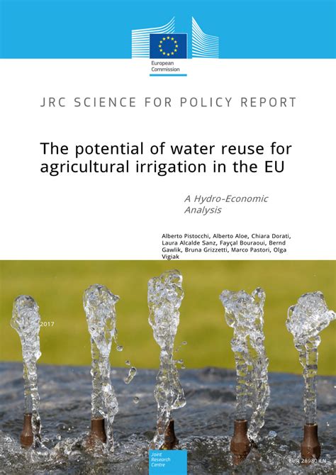 Pdf The Potential Of Water Reuse For Agricultural Irrigation In The