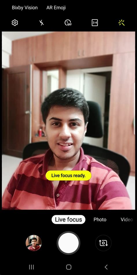 one ui android pie feature focus selfie focus is now called live