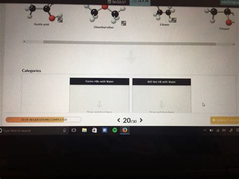 solved part 1 1 point see periodic table see hint sort the