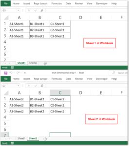 Multidimensional Arrays In Vba Excel Excel Unlocked