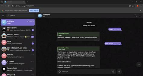 Completed Telegram Bot Task With Saisatish Sir Aluka Prabhakar Posted On The Topic Linkedin