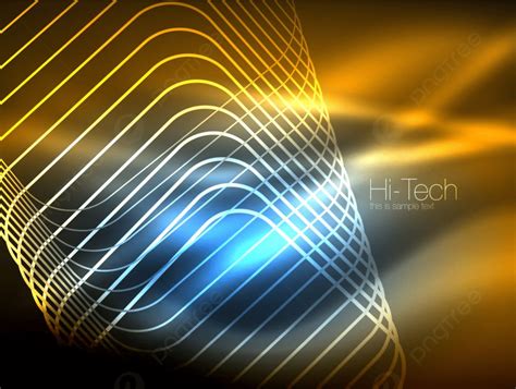 Neon Glowing Outline Squares In Dark Background New Mosaic Laser Background Image And