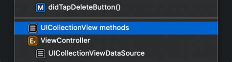 xcode mark line to improve readability using mark comments
