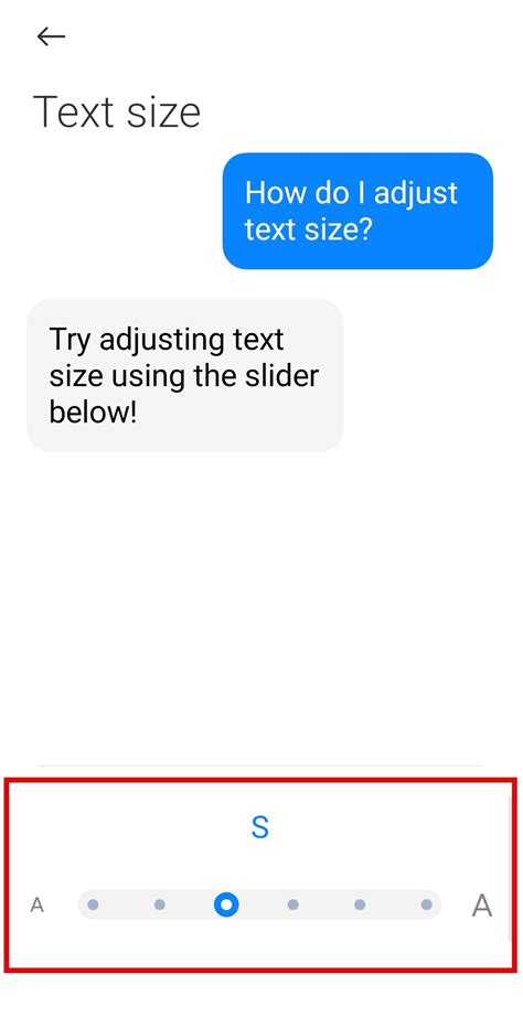 How To Change Font Size On Android Pttrns