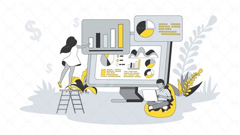People Analyzing Charts And Graphs Graphics Motion Array