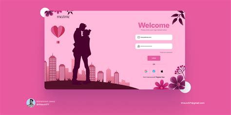 Login Page UI Design Figma