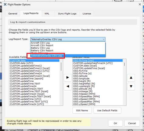 how to import dji flight log data into telemetry overlay tutorials