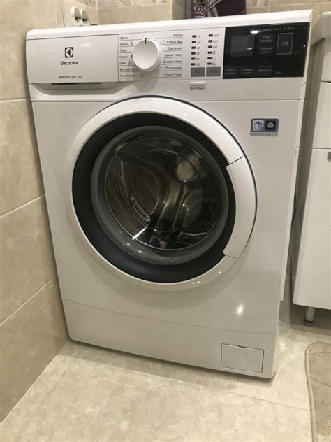 Обзор от покупателя на Стиральная машина Electrolux PerfectCare 600 ...