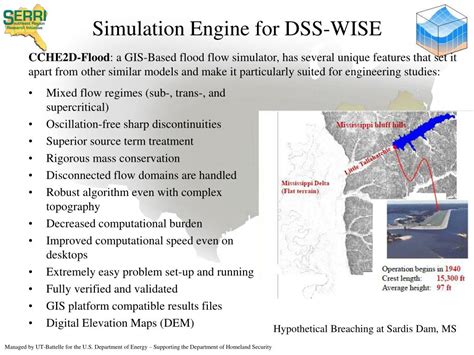 PPT Simulation Base Decision Support System For Water Infrastructural Security DSS WISE