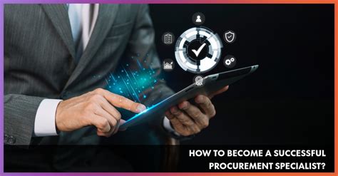 How To Become A Successful Procurement Specialist