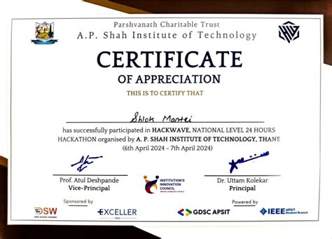 Shlok Mantri On Linkedin Hackathon Hackwave Innovation Teamwork Technology Gdsc Coding