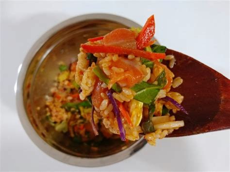 집에서 즐겨요~ 연어 회덮밥