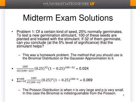 Ppt Midterm Exam Solutions Powerpoint Presentation Free Download Id1586868