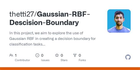 Github Thetti27gaussian Rbf Descision Boundary In This Project We
