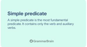 What Is A Predicate Definition Types Examples Simple Compound