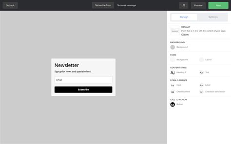 how to create an embedded form mailerlite