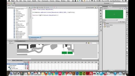 Adobe Flash Cs6 For Web Mapping Part 5 Introduction To Actionscript Turning Layers On And Off