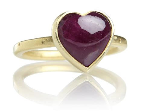 Ruby Heart Ring