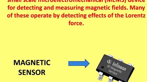 mems magnetic field sensor