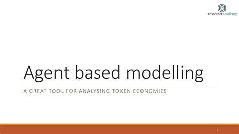 Agent Based Modelling Pptx