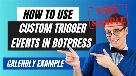 Using Custom Trigger Events In Botpress Example With Calendly Youtube