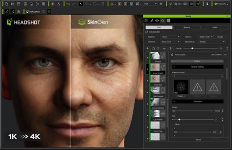 AI Generated Photos For 3D Human Creation Headshot