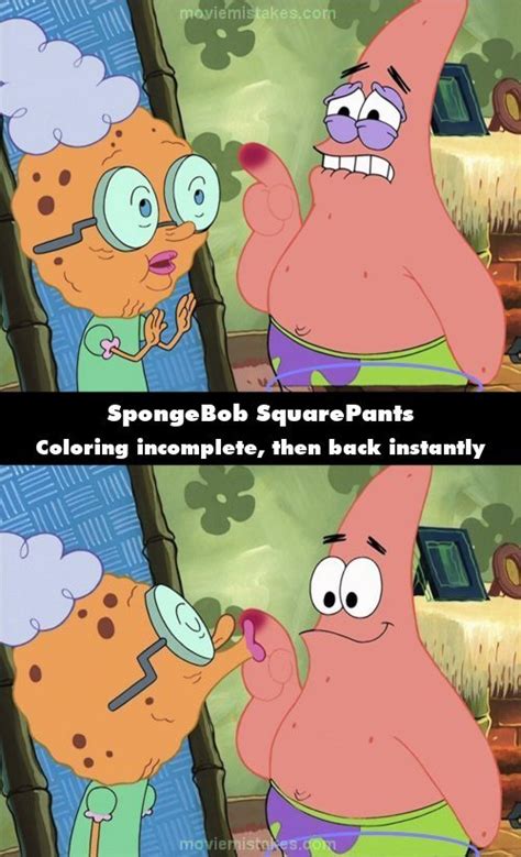 Spongebob Squarepants 1999 Tv Mistake Picture Id 368456