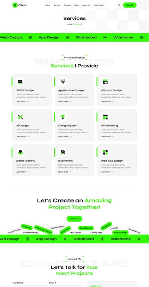 Personal Portfolio Website Figma Uiux Design Web Design Ui Design Ux Design Ui Design