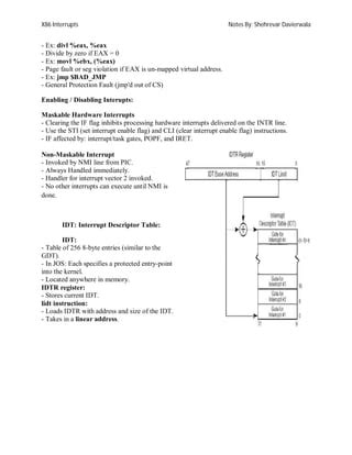 Exception Handling On The X PDF