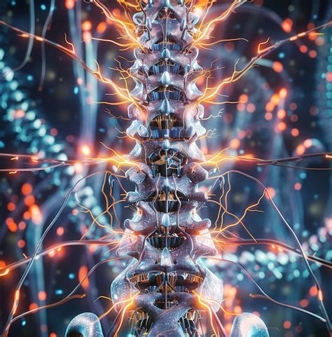 Illuminated Neural Pathways Detailed Visualization Of Complex Neuronal Structures Against A