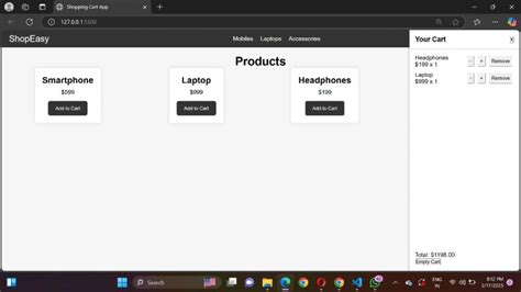 task4 webdevelopment javascript css html ecommerce coding