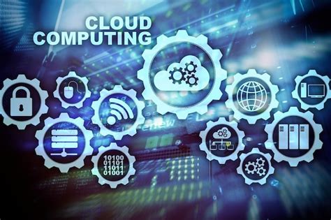 Premium Photo Cloud Computing Technology Connectivity Concept On