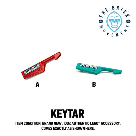 Lego Accessories Musical Instument Keytar The Brick Movement