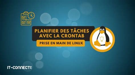 Crontab Et Cron Guide Dutilisation Sous Linux