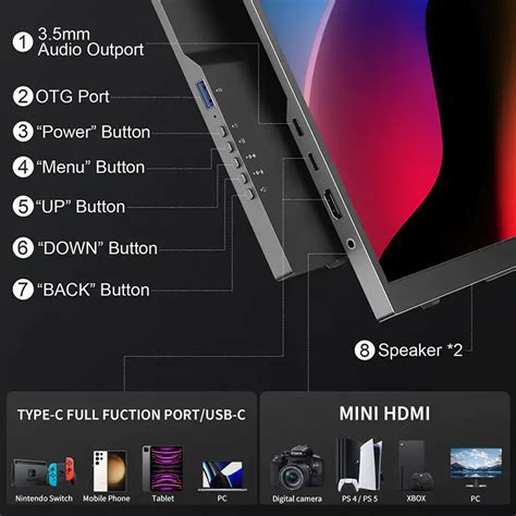 Lipa Hdr Portable Monitor Inch Hz Majstra Com