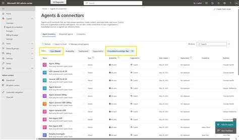 使用內嵌檔案內容作為 microsoft 365 系統管理中心 中的知識源來管理代理程式 microsoft 365 admin