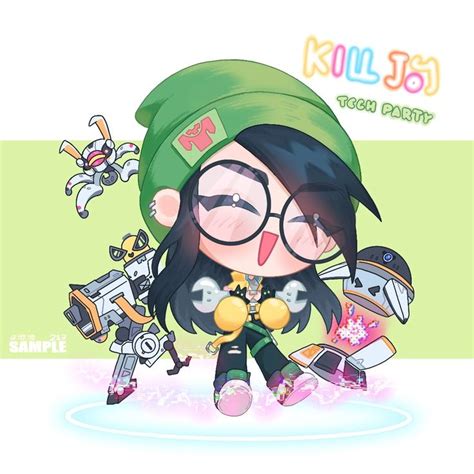 Chibi Killjoy Valorant Killjoys Chibi Fan Art