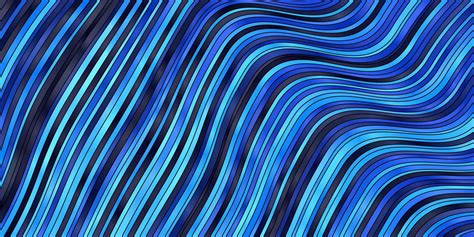 Light Blue Vector Texture With Circular Arc Illustration In Halftone Style With Gradient Curves