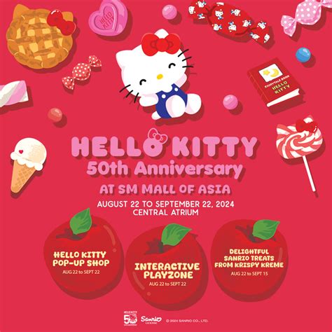 Manila Shopper Dont Miss Hello Kittys 50th Anniversary Event