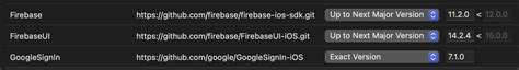 Swift Xcode Failed To Resolve Dependency Firebase GoogleAppMeasurement Does Not Match