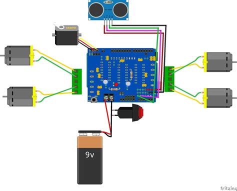 How To Make Obstacle Avoiding Car Using Arduino 6 Steps With