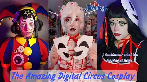 The Amazing Digital Circus Cosplay Tiktoks Compilation 12 Youtube
