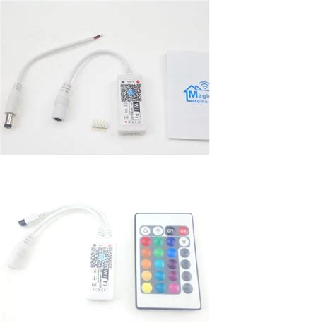 Mini WIFI RGB RGBW LED Controller V Smartphone Control Keys IR Remote Controller For LED