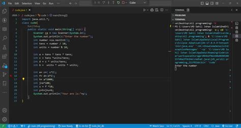 Sahil Islam On Linkedin Title Calculate The Cube Of A Two Digit Number Using Java Step By Step