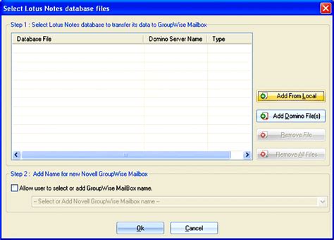 Convert Orphan NSF File To GroupWise Mailbox