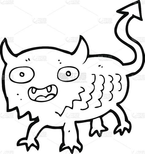 卡通小恶魔