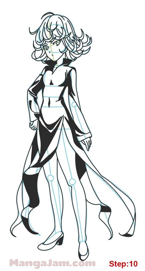 How Draw Tatsumaki One Punch Man One Punch Man Anime One Punch Man Figure Drawing Reference