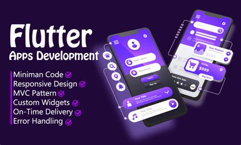 do professional flutter app development with api integration by shirin