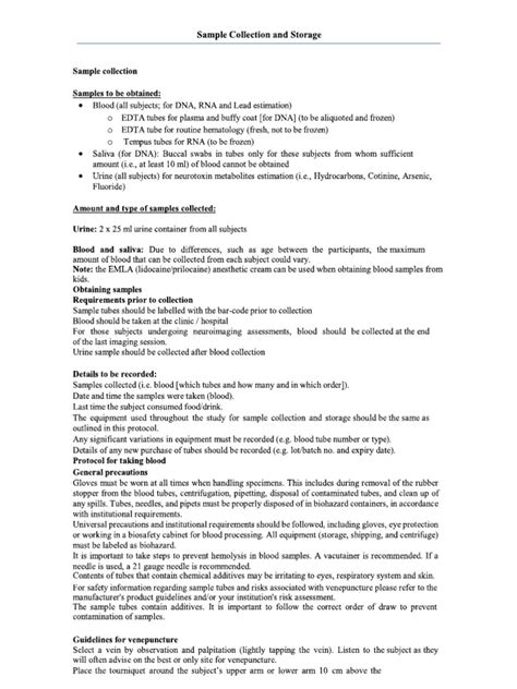 sampling practical of clinical biochem pdf