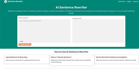 Ai Sentence Rewriter Smart Rewrite Fresh Words Perfect Grammar Aitoolnet